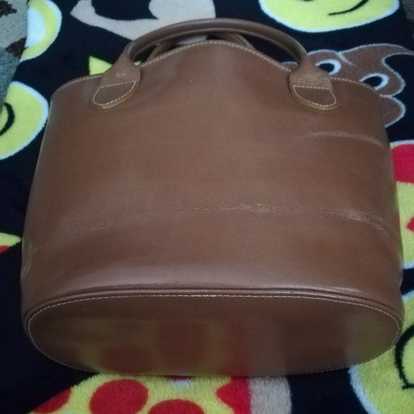 Longchamp | Bags | Vintage Leather Long Champ Tote Bag | Poshmark